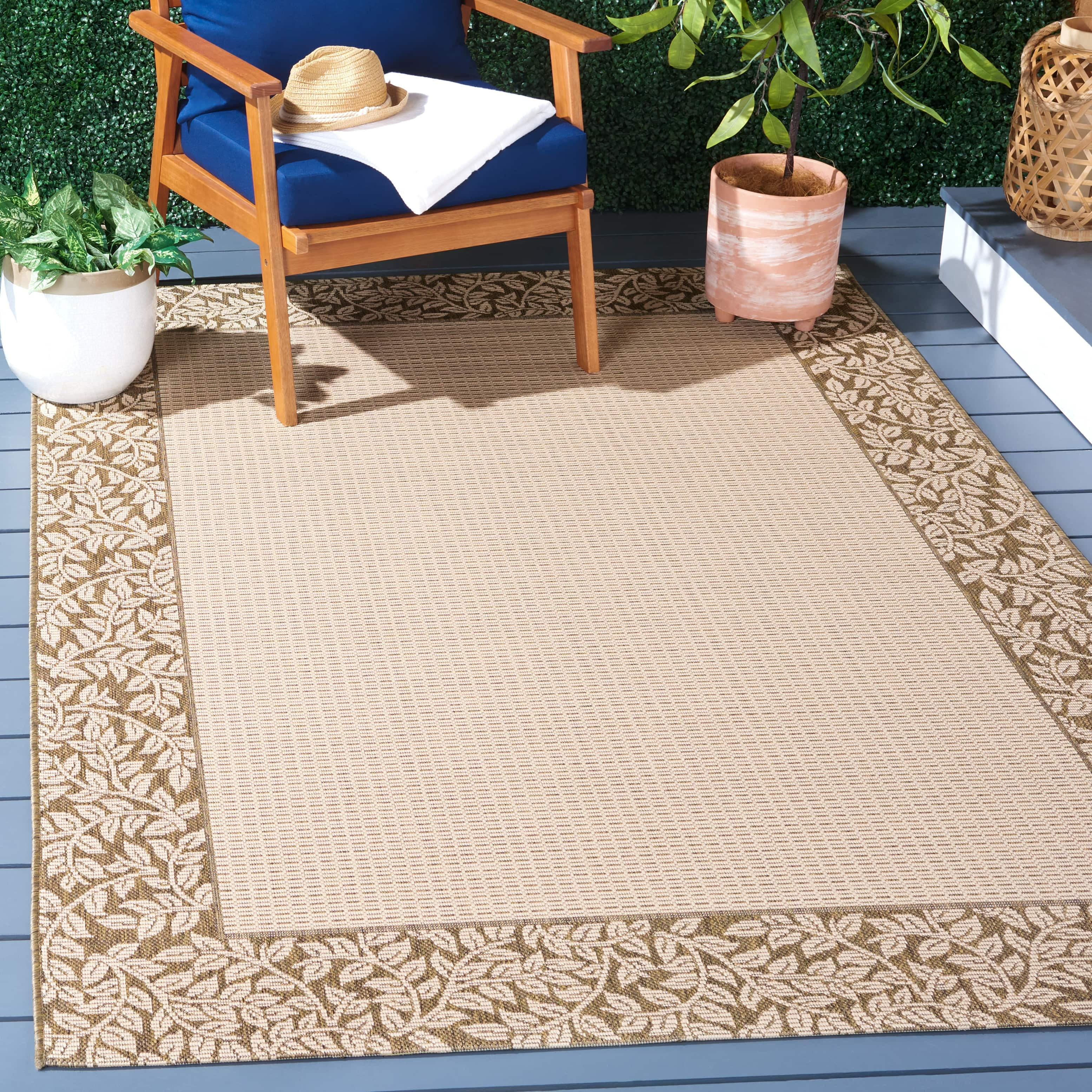 Safavieh Courtyard Adorata Indoor /Outdoor Waterproof Backyard Patio ...