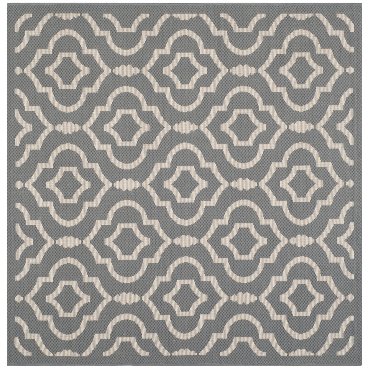 Safavieh Courtyard Alexa Geometric Indoor/Outdoor Area Rug, 5'3" x 5'3 ...