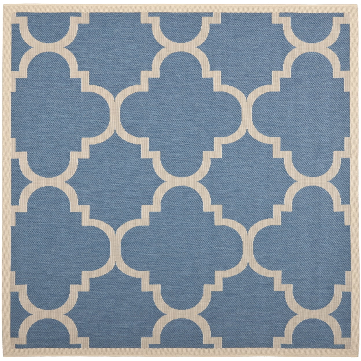 Safavieh Courtyard Becky Quatrefoil Indoor/Outdoor Area Rug, 4' x 4 ...