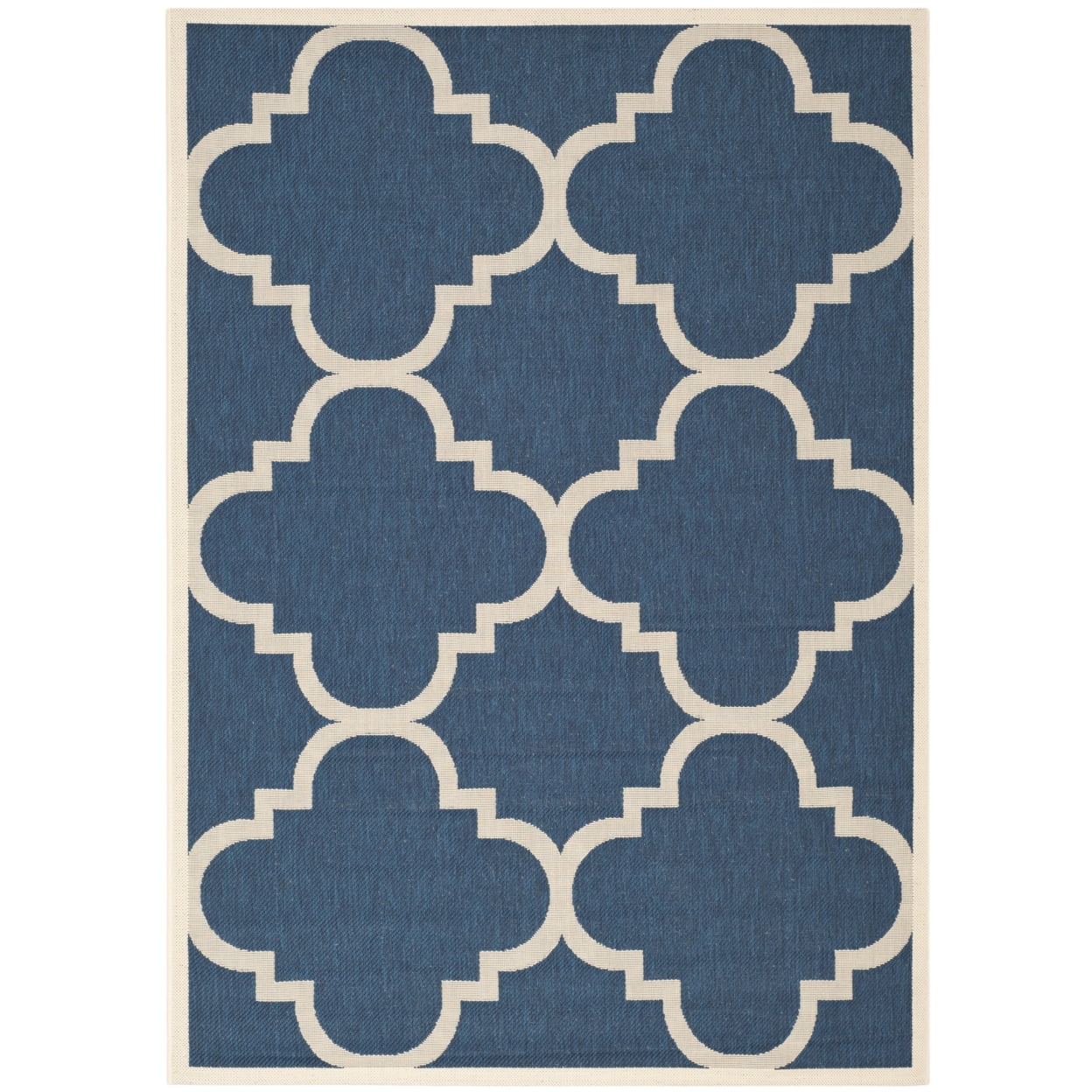 Safavieh Courtyard Becky Quatrefoil Indoor/Outdoor Area Rug, 4' x 5'7 ...