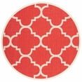 Safavieh Courtyard Becky Quatrefoil Indoor/Outdoor Area Rug, 6'7" x 6'7 ...
