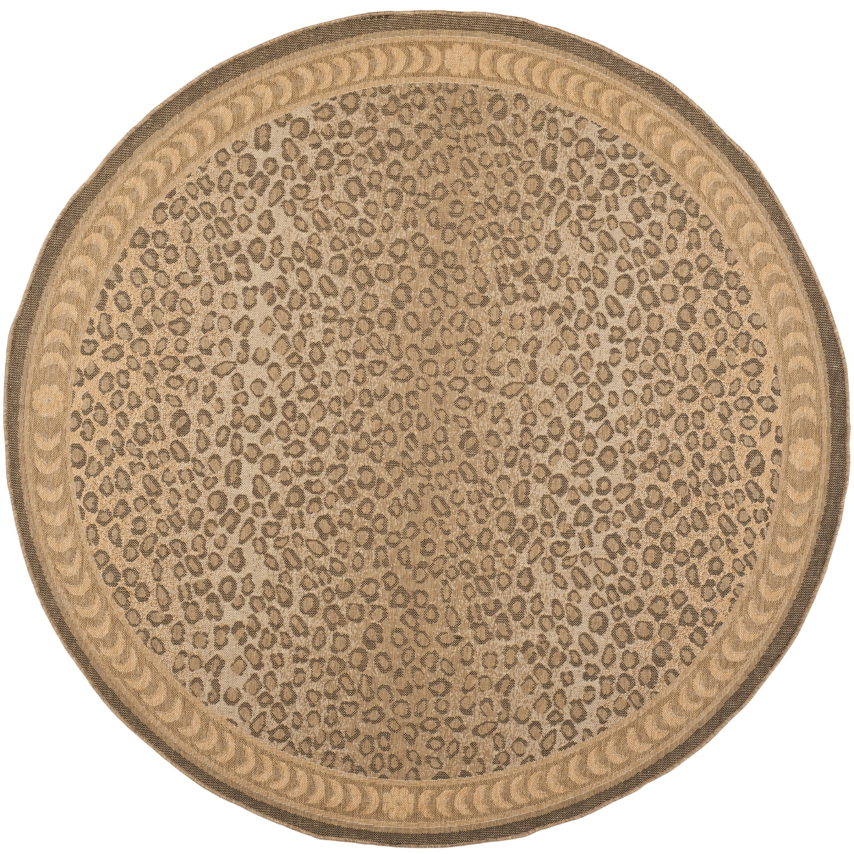 Safavieh Courtyard Candace Cheetah Print Indoor/Outdoor Area Rug, 7'10 ...