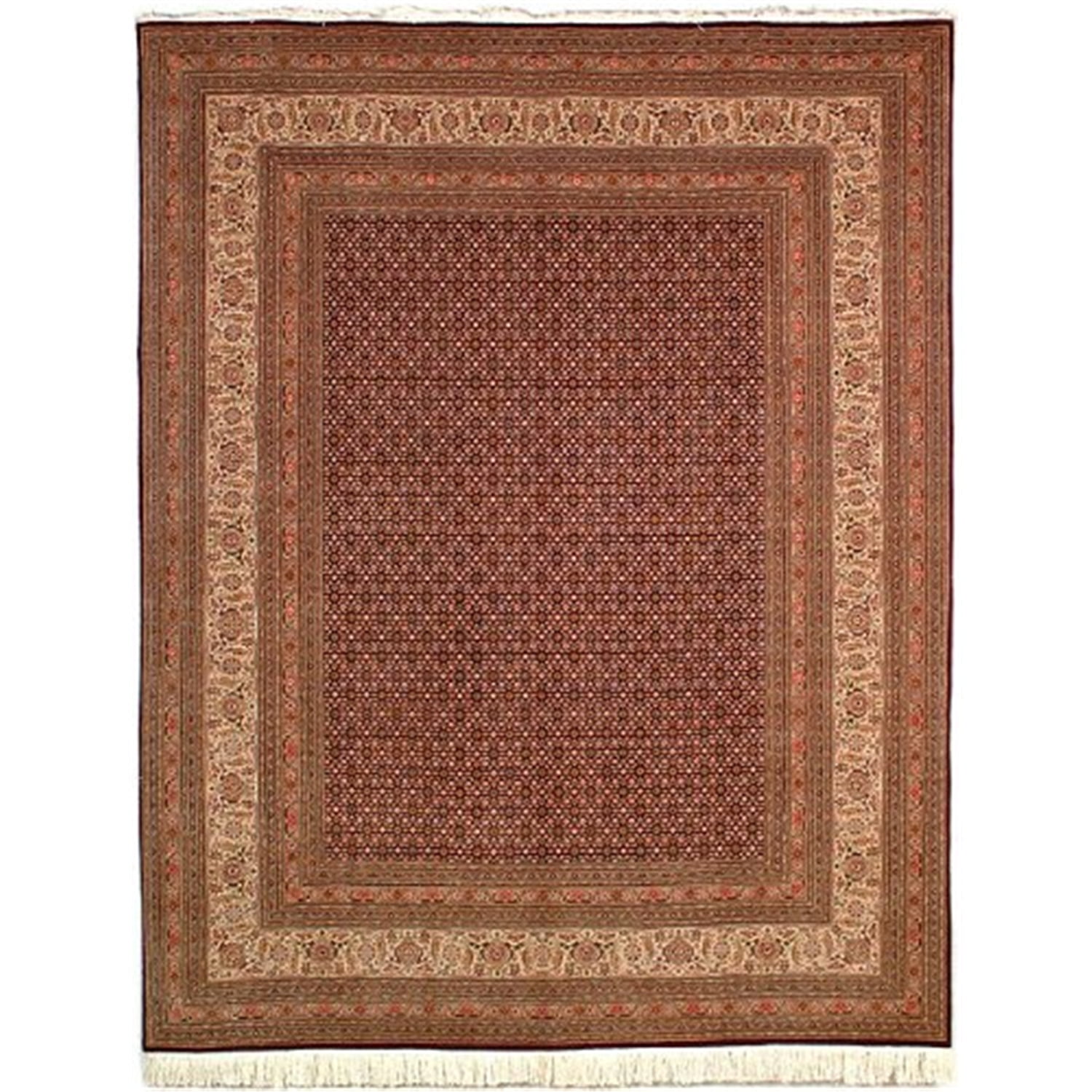 Safavieh Couture Hand-knotted Tibetan Mindra Modern Wool Rug Beige ...