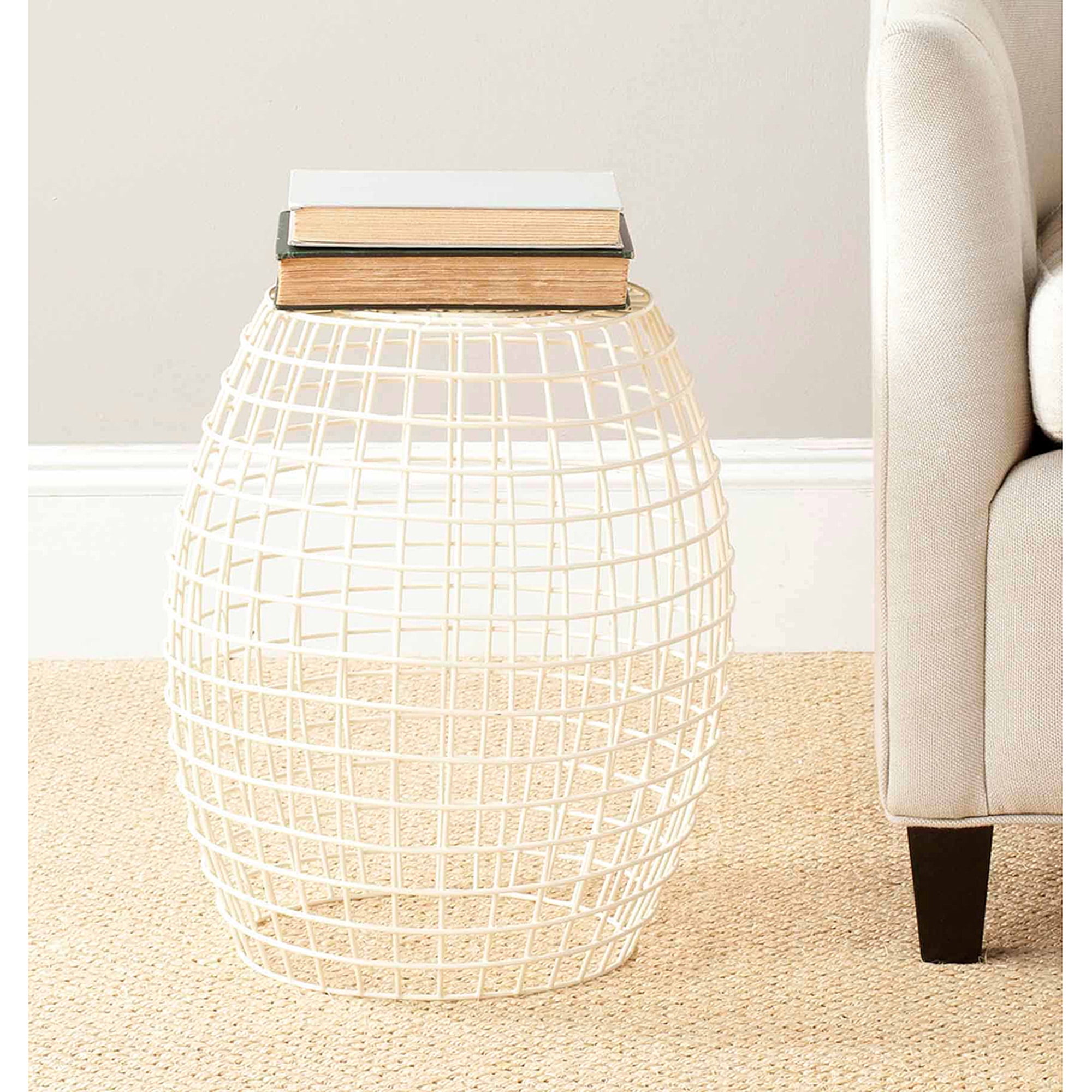 Safavieh Eric Grid Stool - Walmart.com