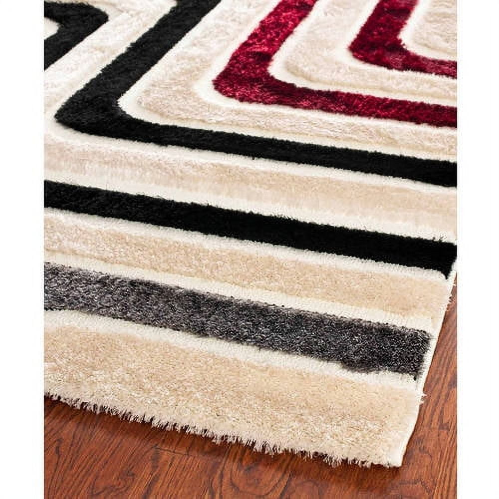 Safavieh Euclid Geometric Shag Area Rug or Runner - Walmart.com