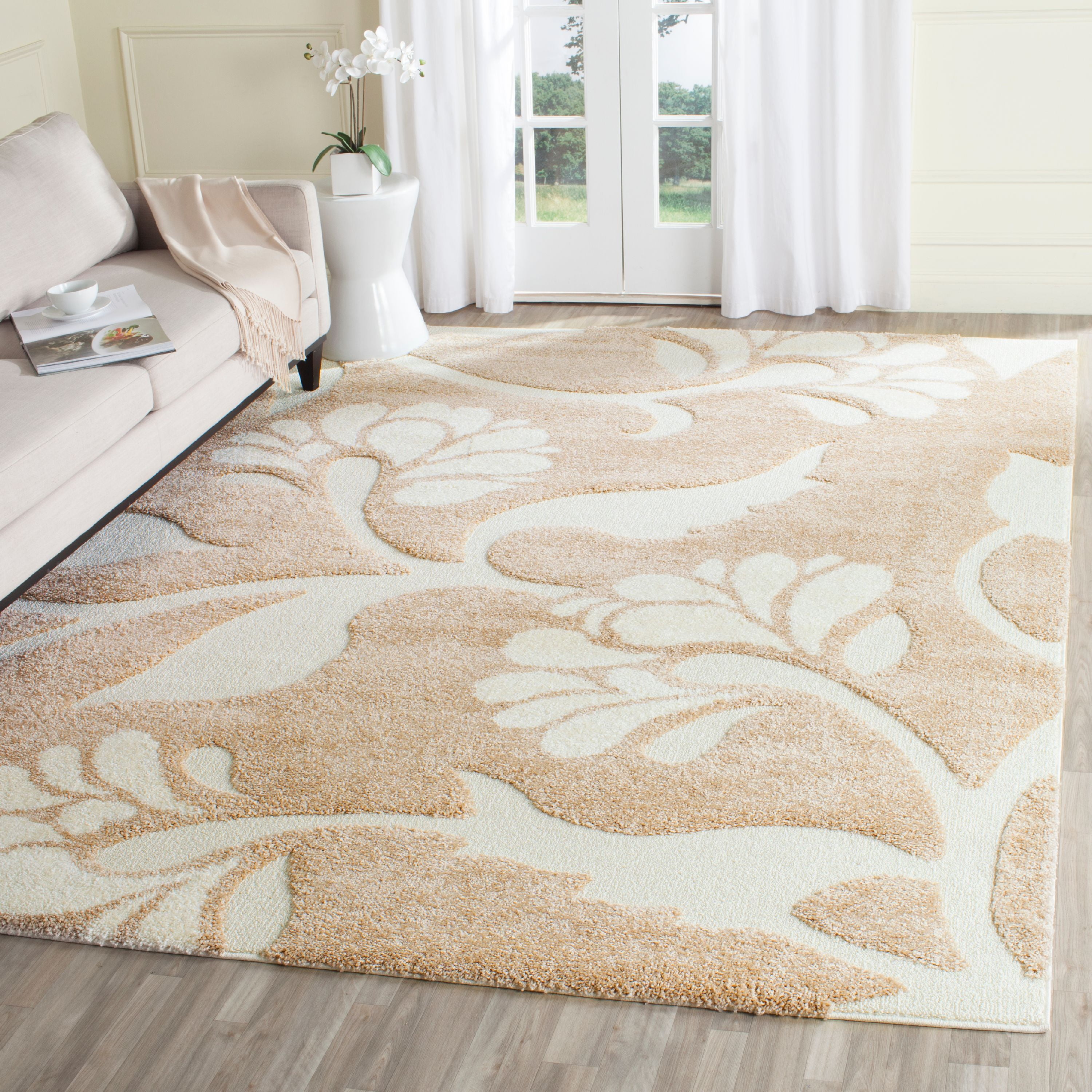 Safavieh Florida Teodor Floral Shag Area Rug or Runner - Walmart.com