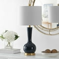 Safavieh Gaetna 27 in. Mid-Century Glass Table Lamp, Navy - Walmart.com