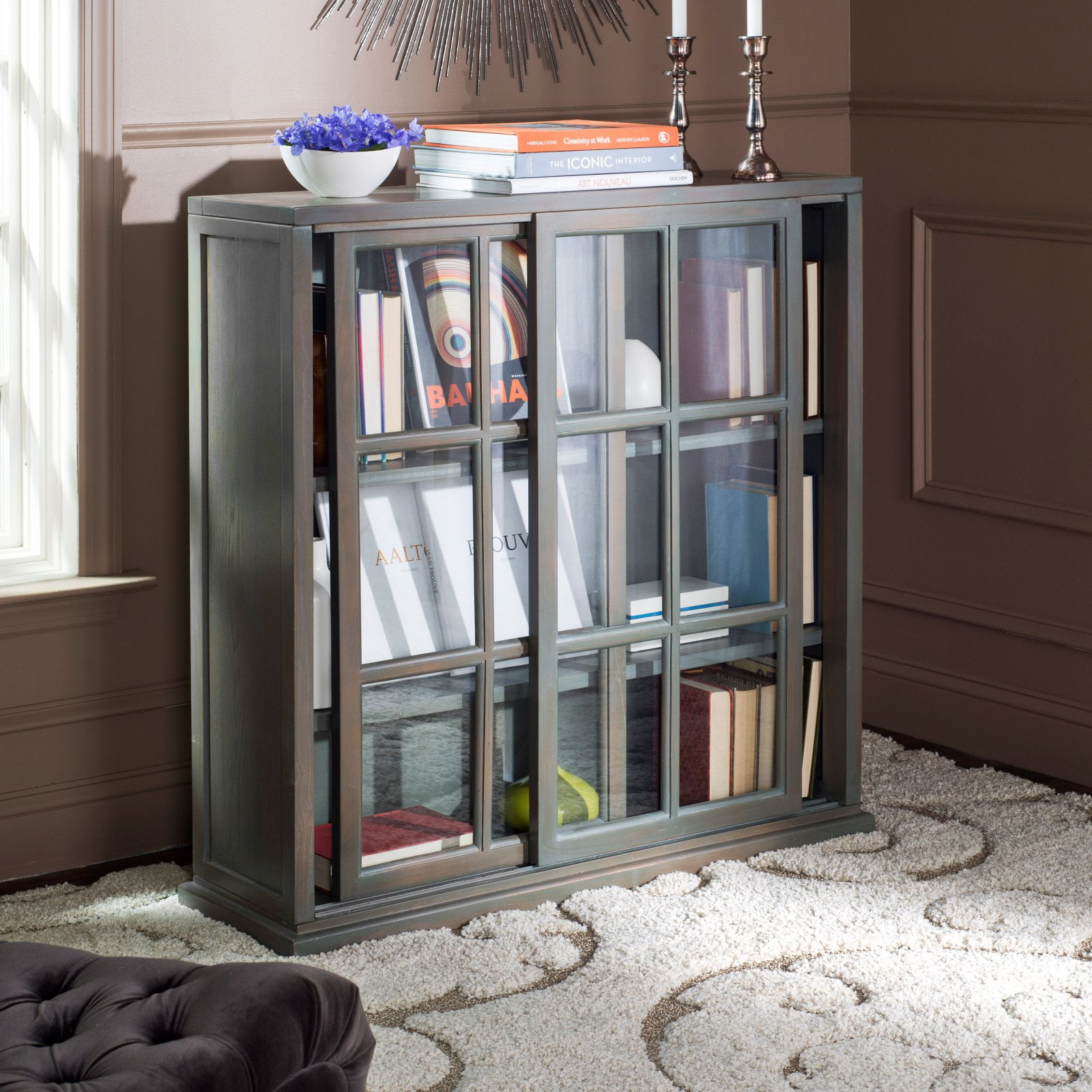 Safavieh Greg 3 Tier Bookcase - Walmart.com