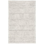 SAFAVIEH Abstract Delia Geometric Striped Wool Area Rug, Grey/Ivory, 8 ...