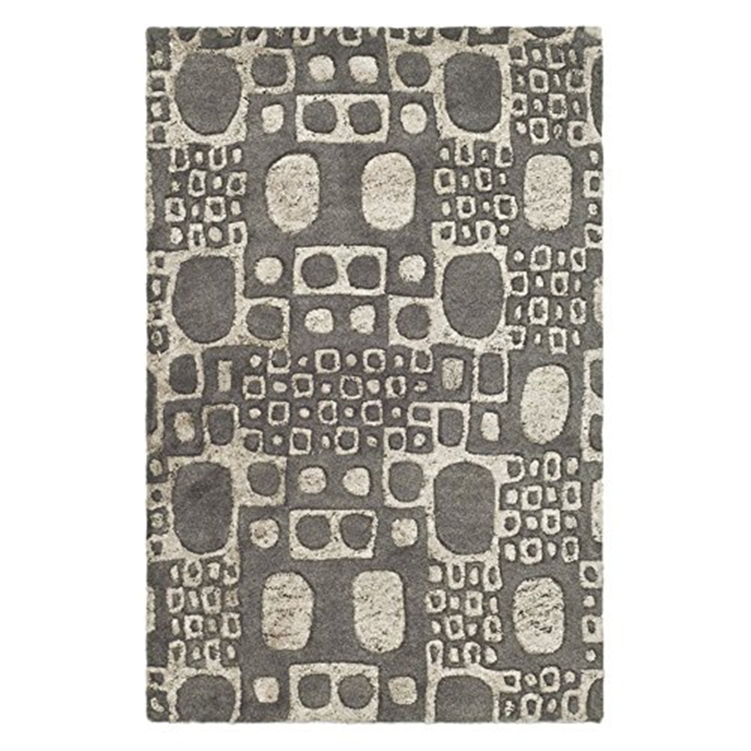 Safavieh Handmade Soho Waldtraud Deco Stones N.Z. Wool Rug 3'6" x 5'6 ...