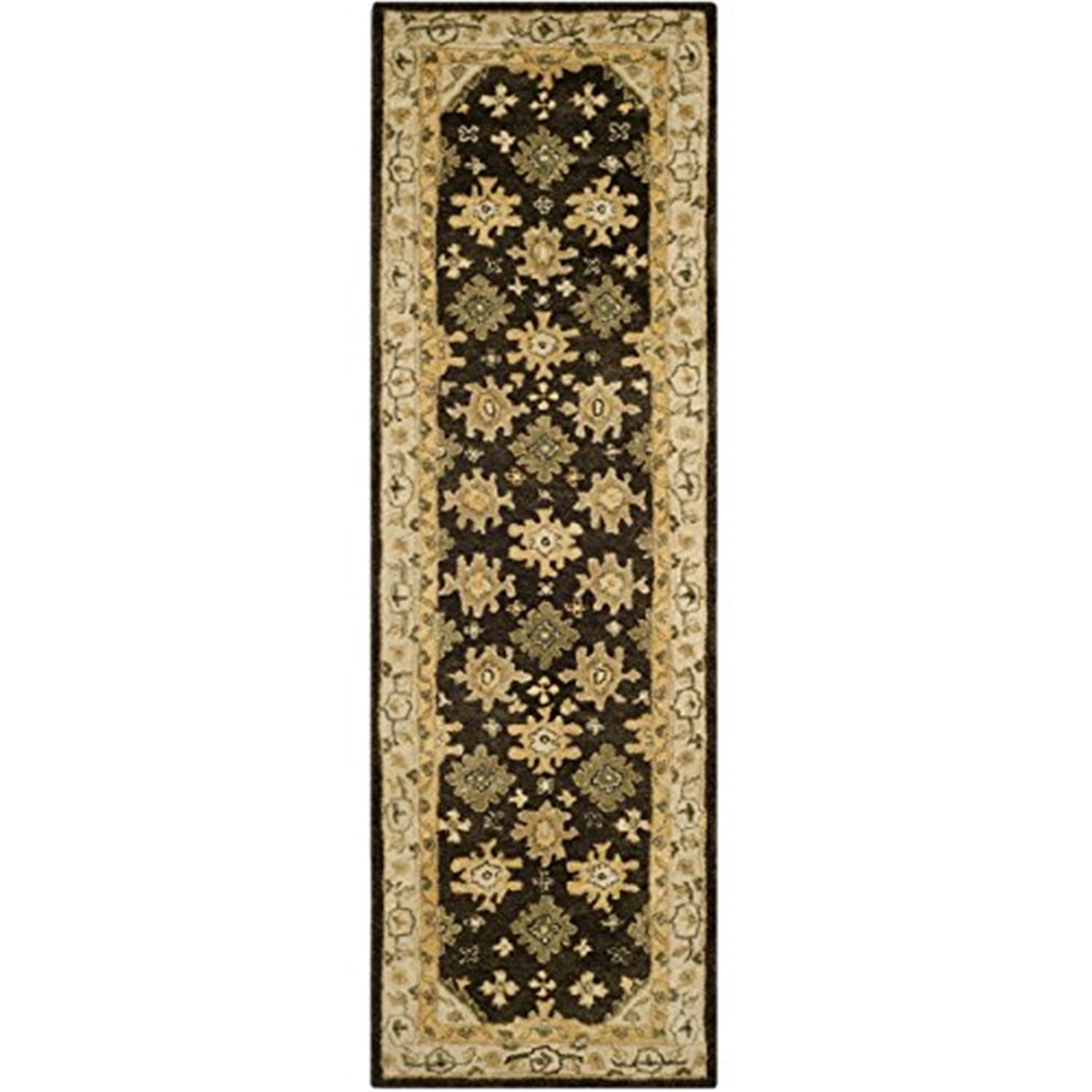 Safavieh Handmade Taj Mahal Bibine Traditional Oriental Wool Rug 2'6" x ...