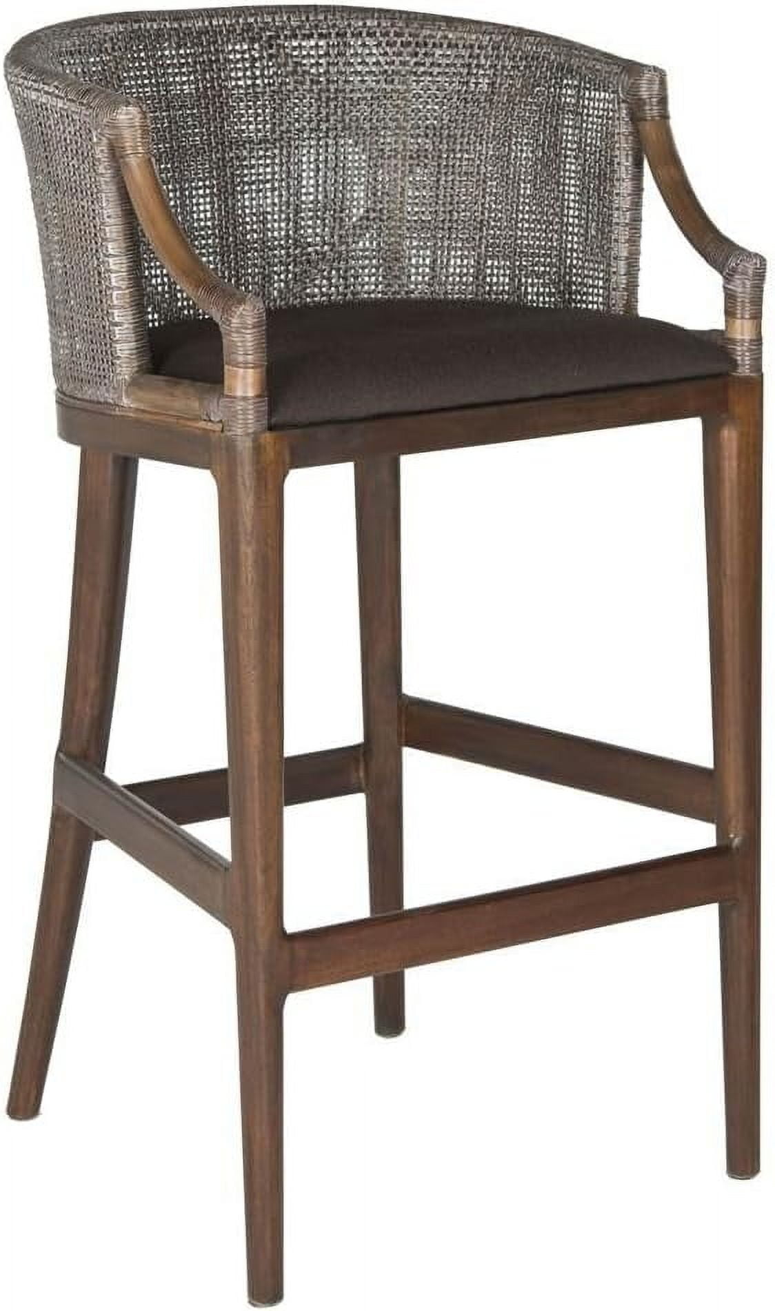 Safavieh Home Collection Birch Wood Brando Brown 28-inch Bar Stool ...