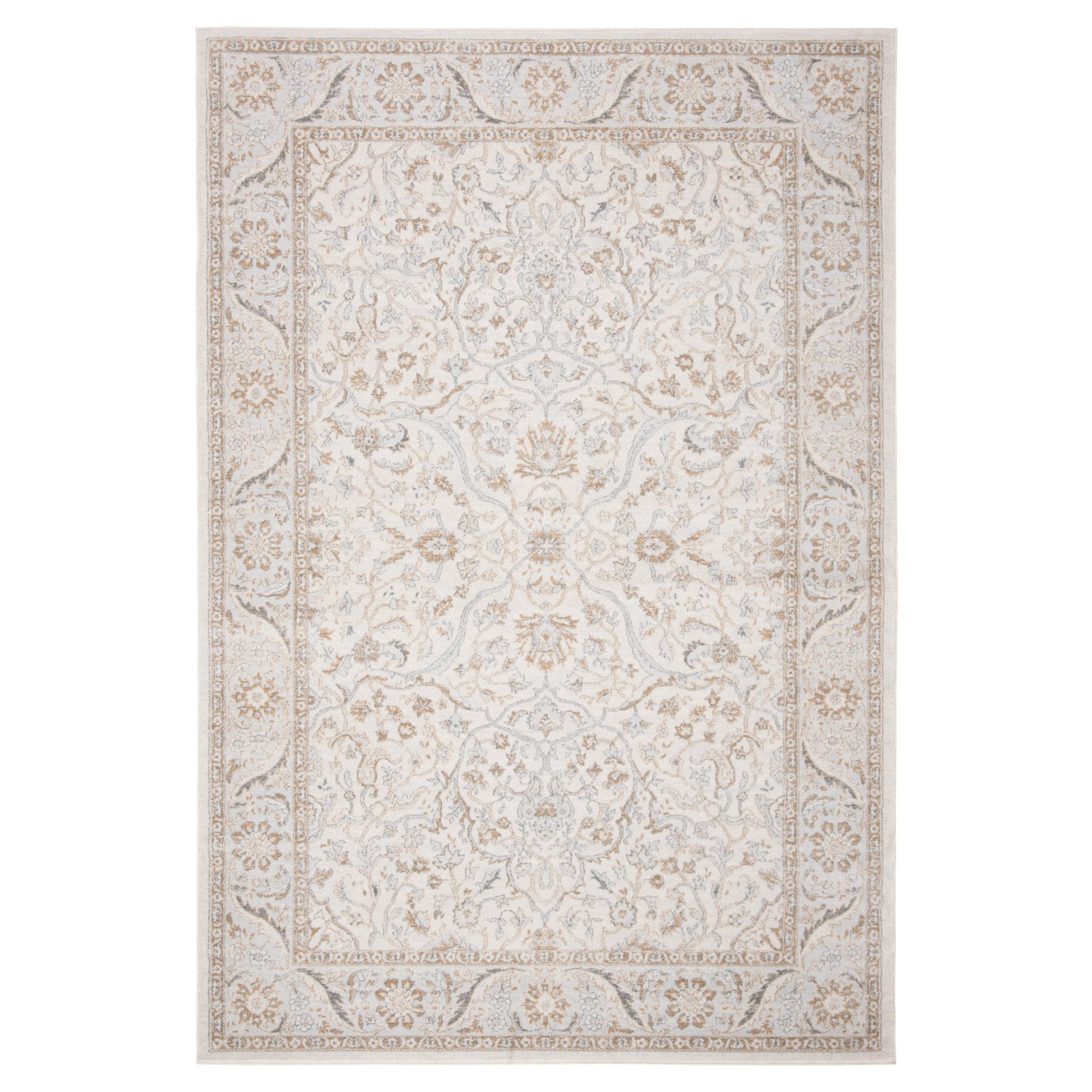 SAFAVIEH Isabella Collection 6'7" Square Cream/Beige ISA912A Oriental ...