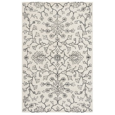 Better Homes & Gardens Iron Fleur 5'3" X 7'6" Brown Floral Area Rug ...
