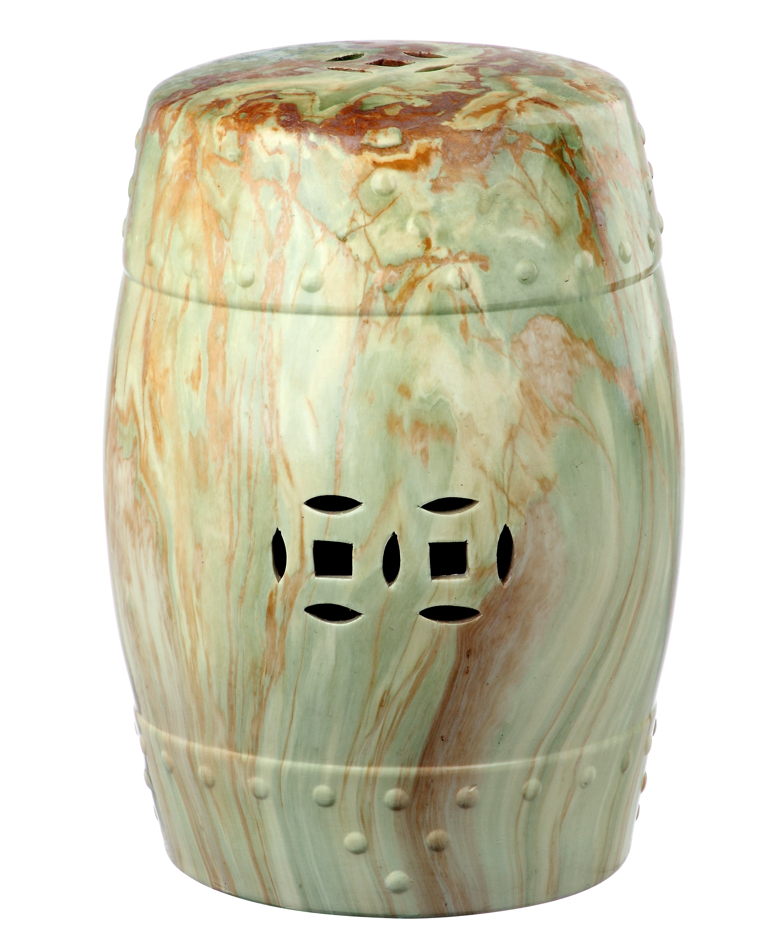 Safavieh Jade Swirl Garden Stool - Walmart.com