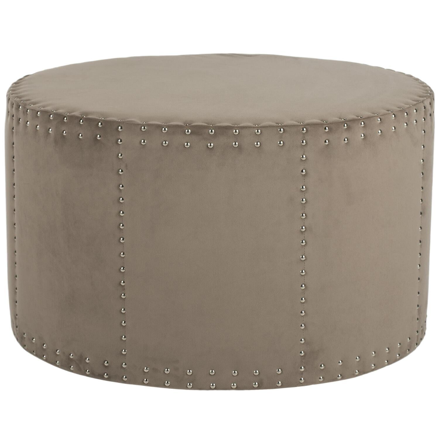 Safavieh Jody Ottomans-Color:Mushroom Taupe - Walmart.com