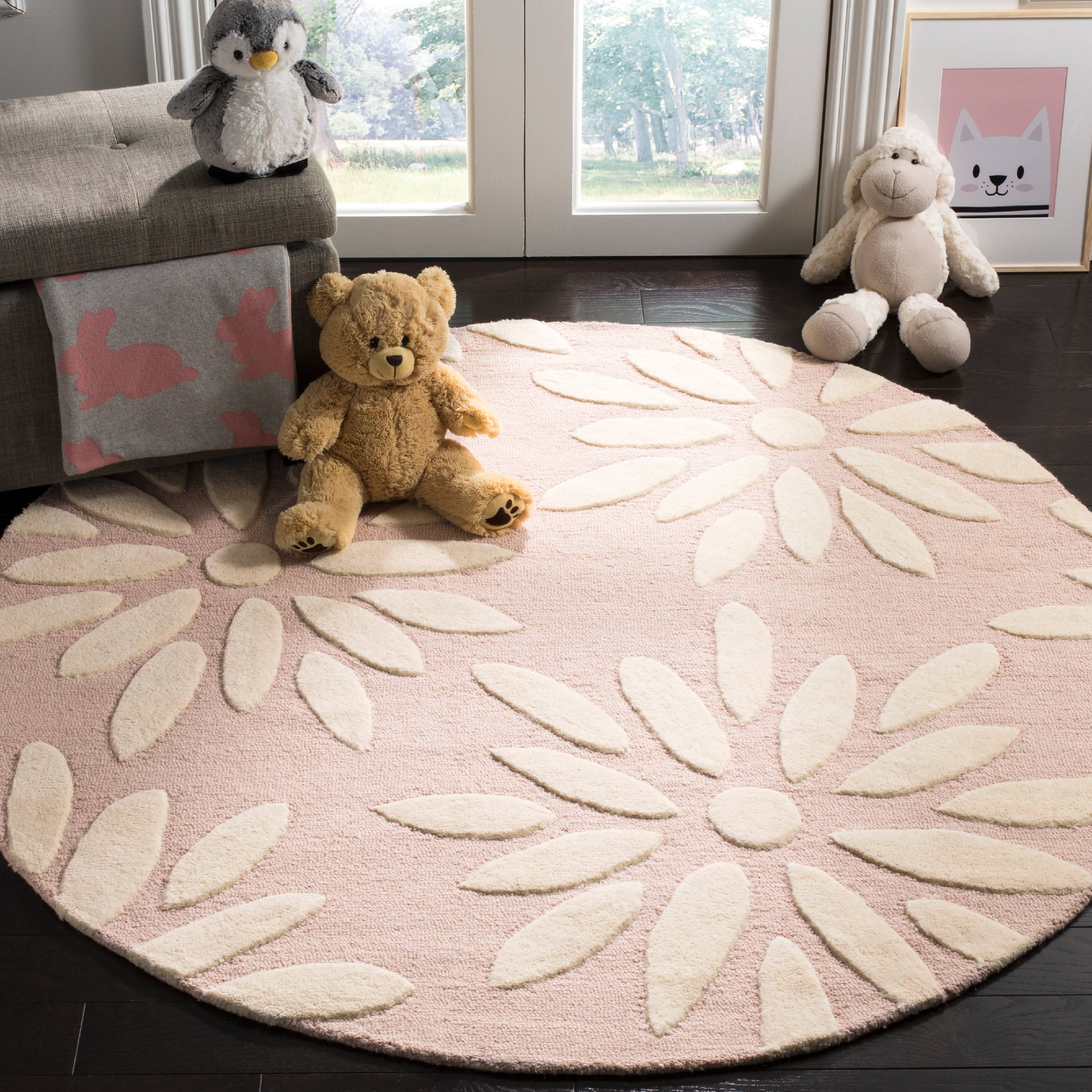 Safavieh Kids Daisy Flowers Area Rug or Runner - Walmart.com