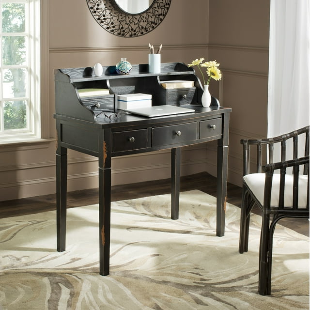 Safavieh Landon Solid Contemporary 5 Drawer Writing Desk - Walmart.com