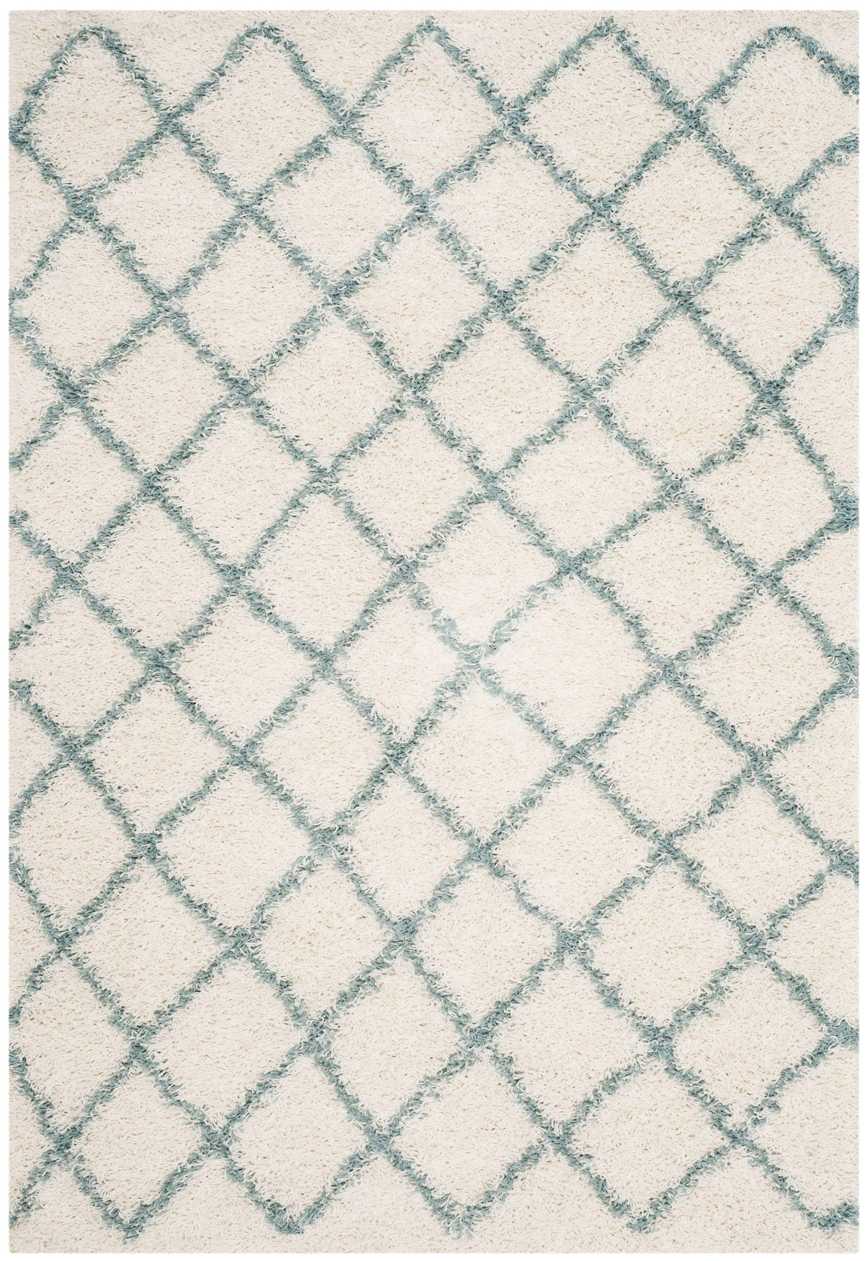 Safavieh Layla Geometric Plush Shag Area Rug or Runner - Walmart.com