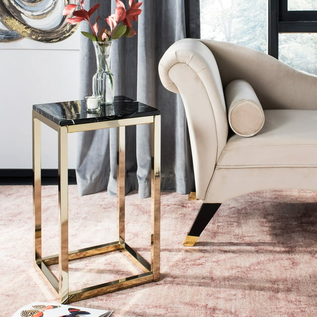 Safavieh Leah Square Modern Glam Side Table - Walmart.com