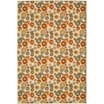 SAFAVIEH Victoria Jackalyn Floral Bordered Area Rug, Blue/Grey, 4' x 6 ...