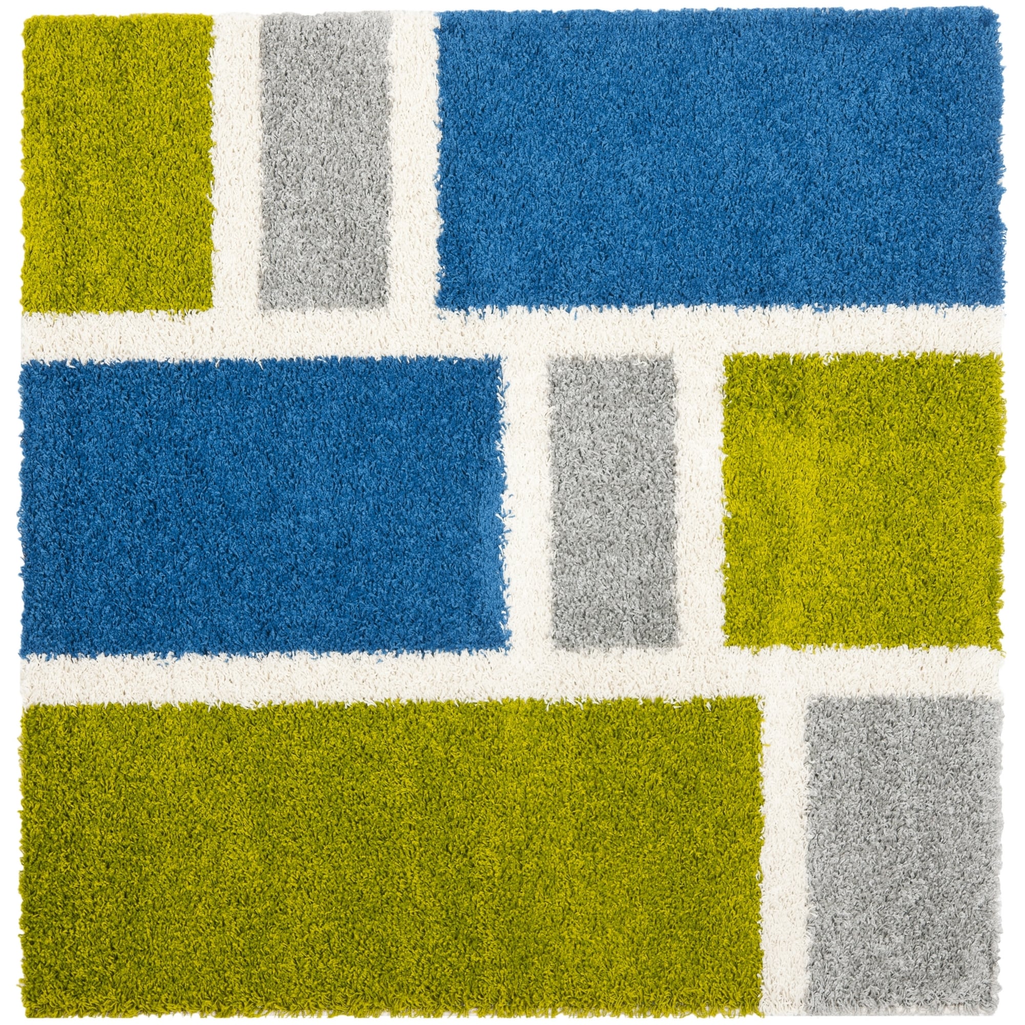 Safavieh Machine-made Shag Rug - Walmart.com