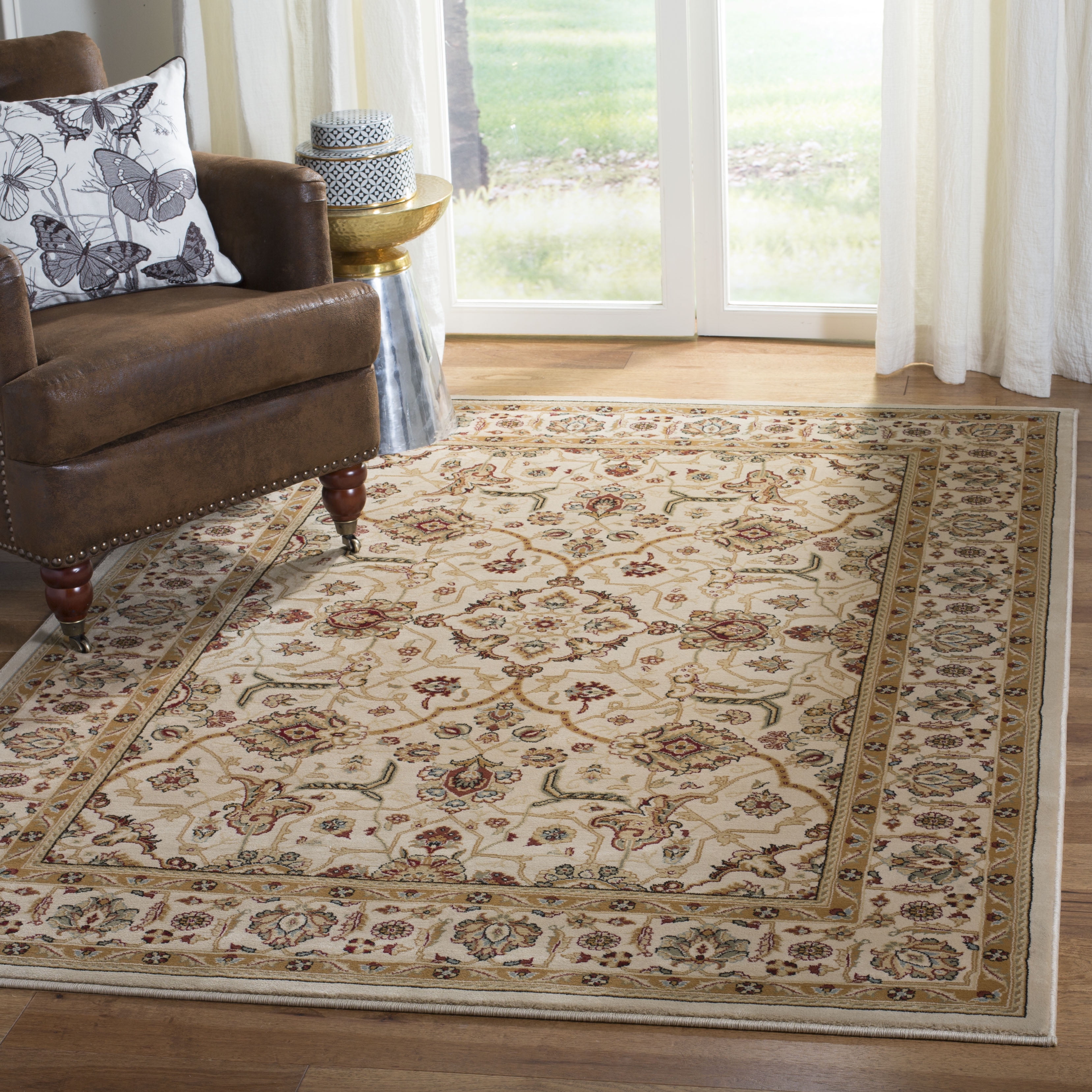 Safavieh Majesty Caroline Floral Bordered Area Rug - Walmart.com