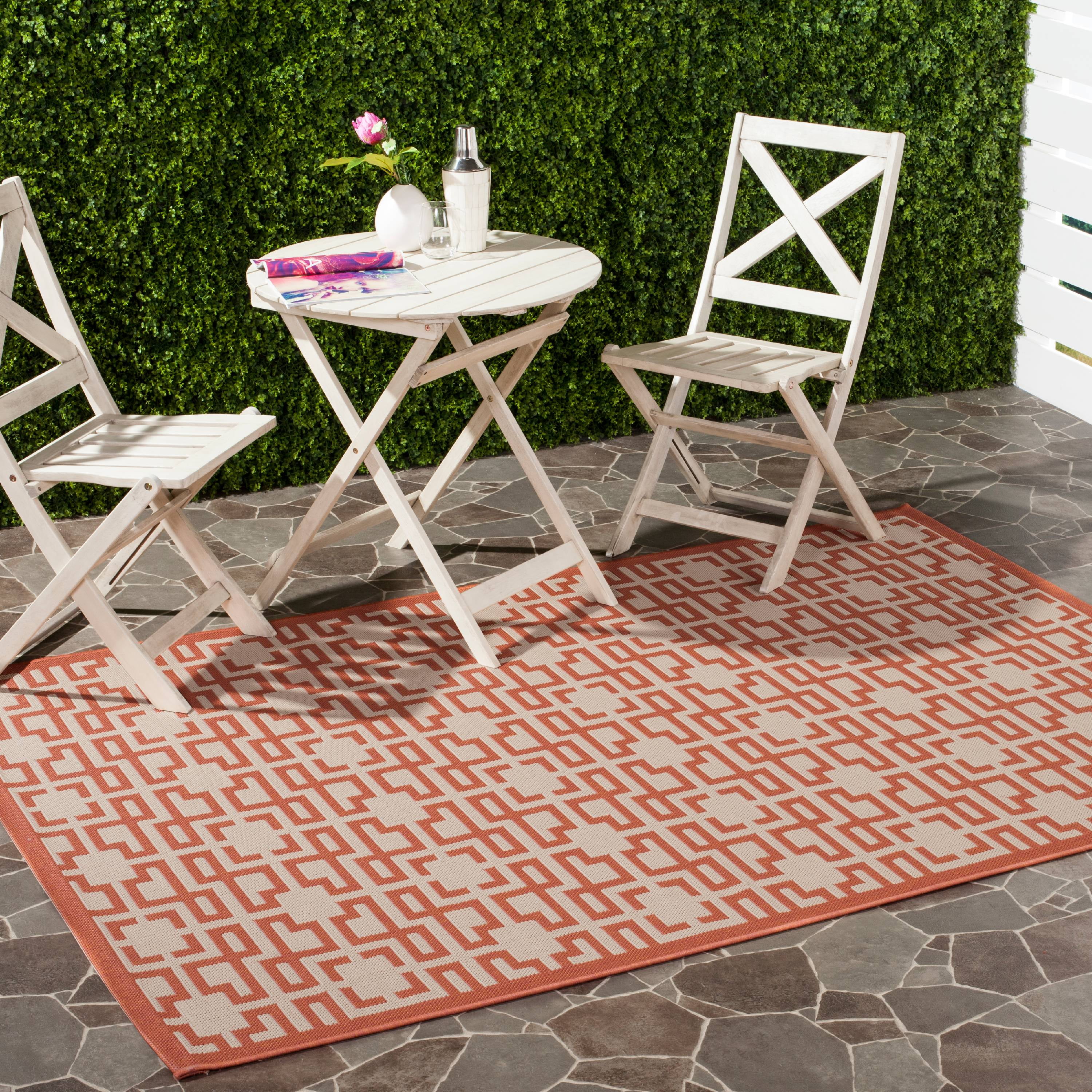 Safavieh Martha Stewart Clive Geometric Indoor/Outdoor Area Rug ...