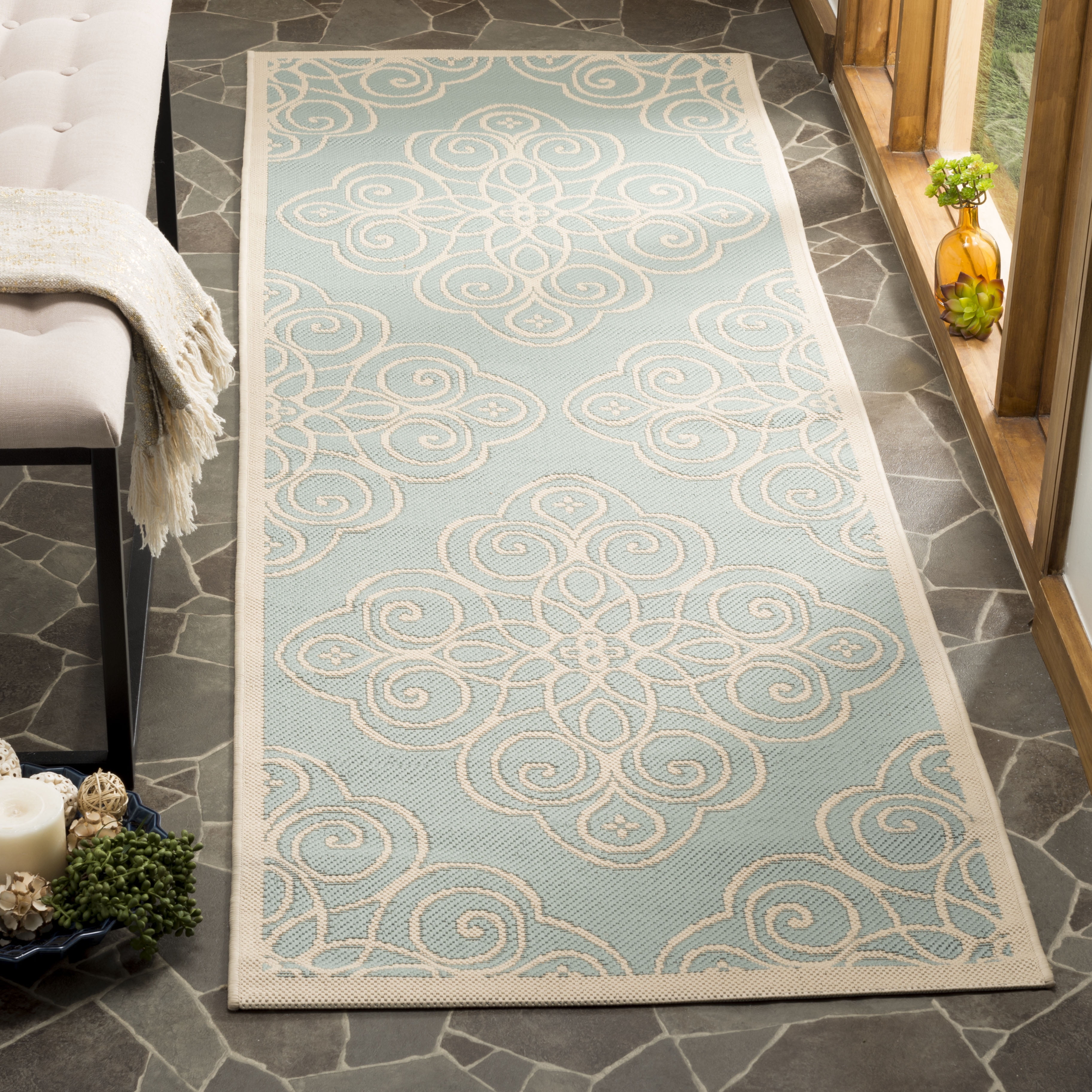 Safavieh Martha Stewart Rosamond Geometric Indoor/Outdoor Area Rug ...