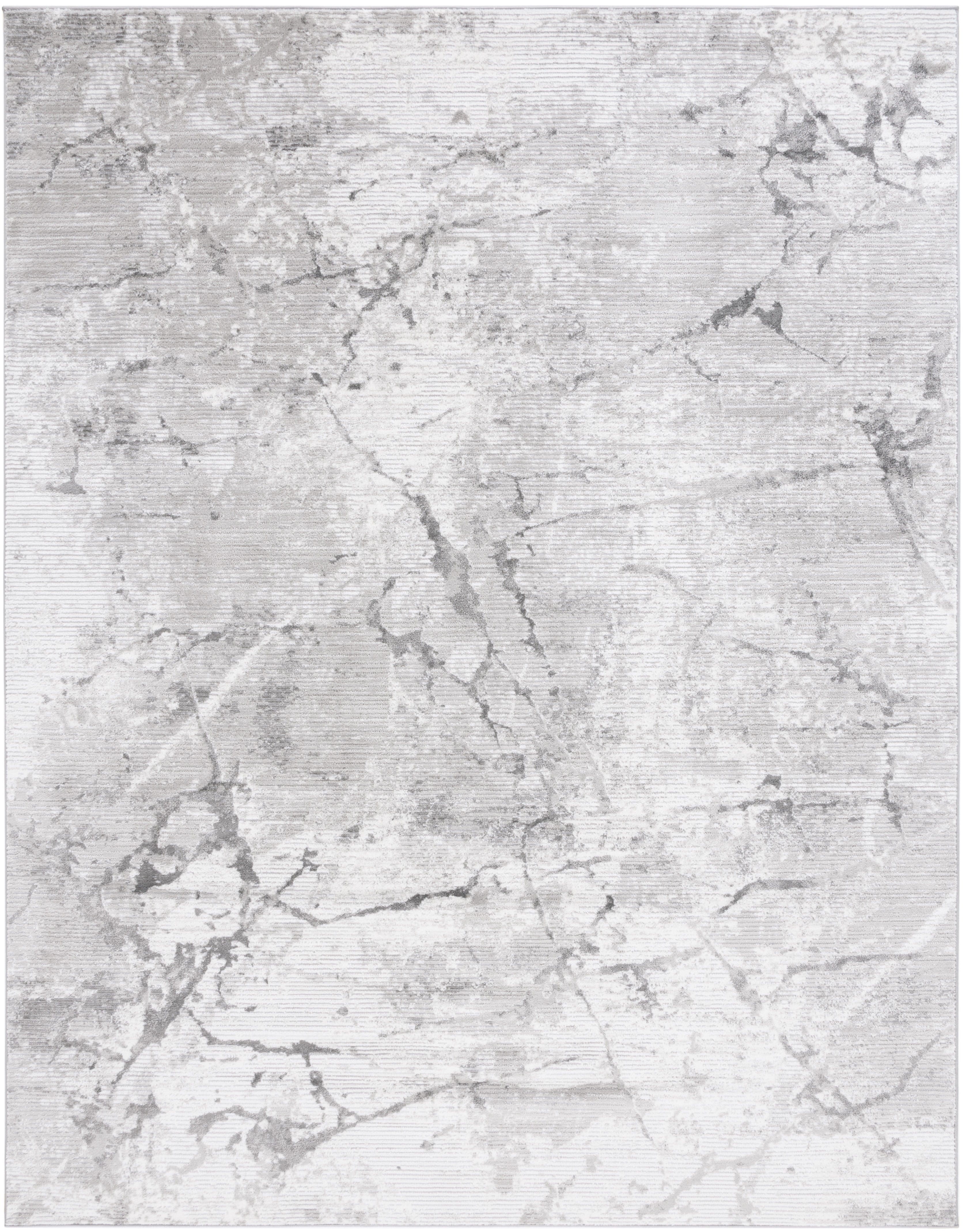 SAFAVIEH Meadow Moema Distressed Area Rug, Grey/Dark Grey, 8' x 10 ...