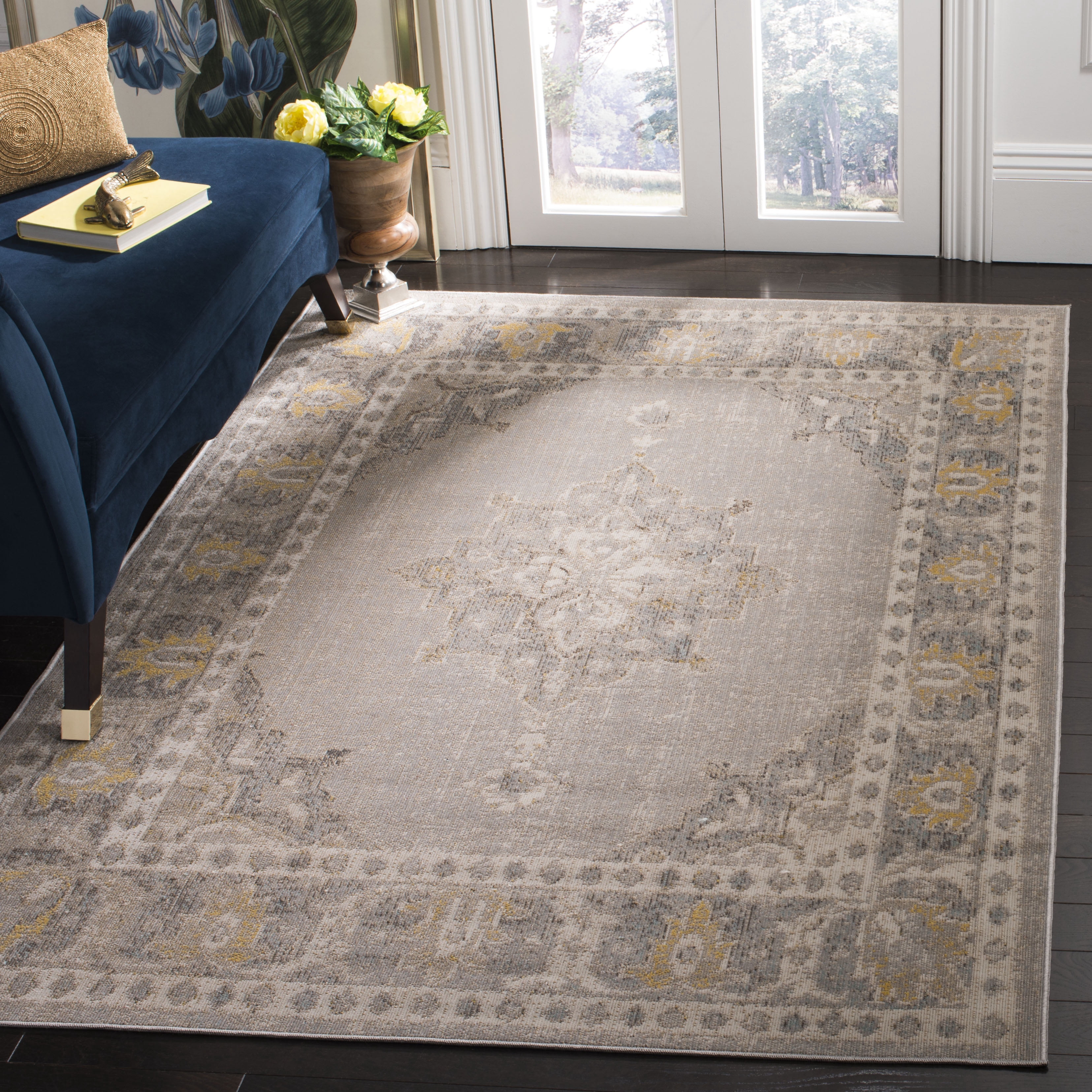 Safavieh Montage Nupur Indoor/ Outdoor Waterproof Patio Backyard Rug ...
