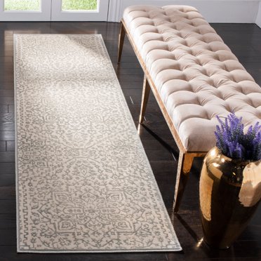 SAFAVIEH Vintage Caolan Geometric Plaid Area Rug, Red/Multi, 8' x 10 ...