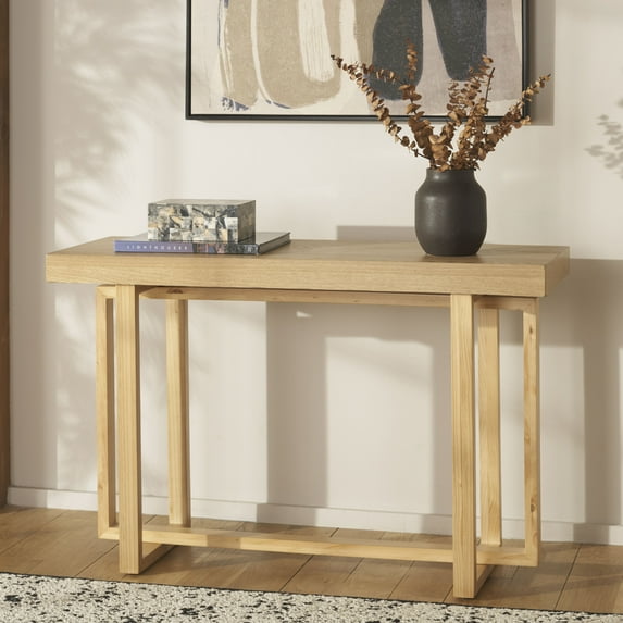 Safavieh Otaki Modern Wood Console Table, Natural - Walmart.com