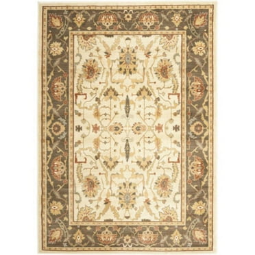 SAFAVIEH Lyndhurst Victoria Traditional Floral Area Rug, Red/Ivory, 4 ...