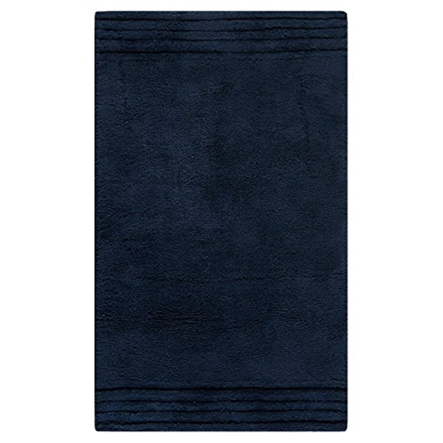 Safavieh PMB621 Plush Master Bath Rug - Set of 2-Finish:Navy/Navy,Shape ...
