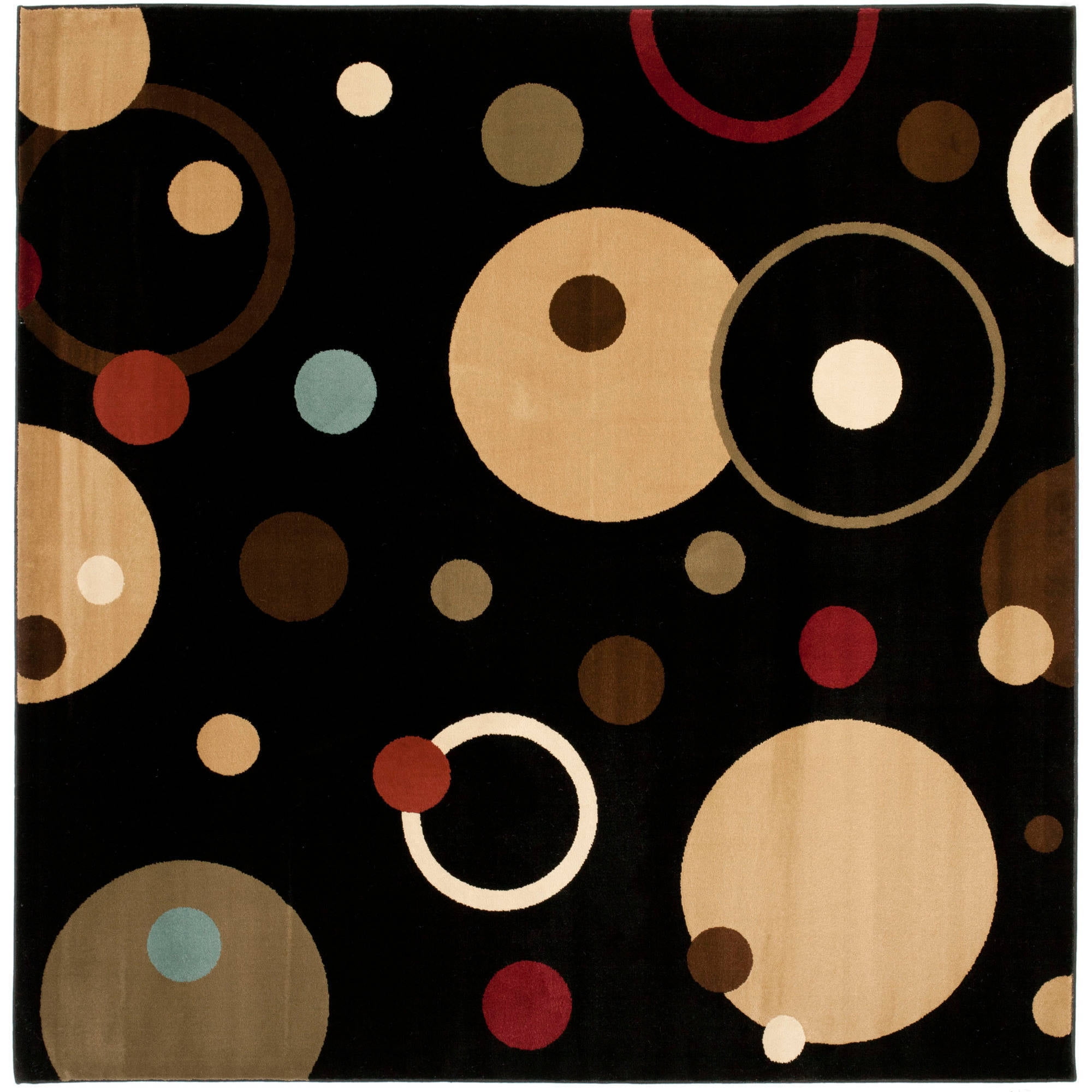 Safavieh Porcello Alexander Abstract Circles Area Rug or Runner ...
