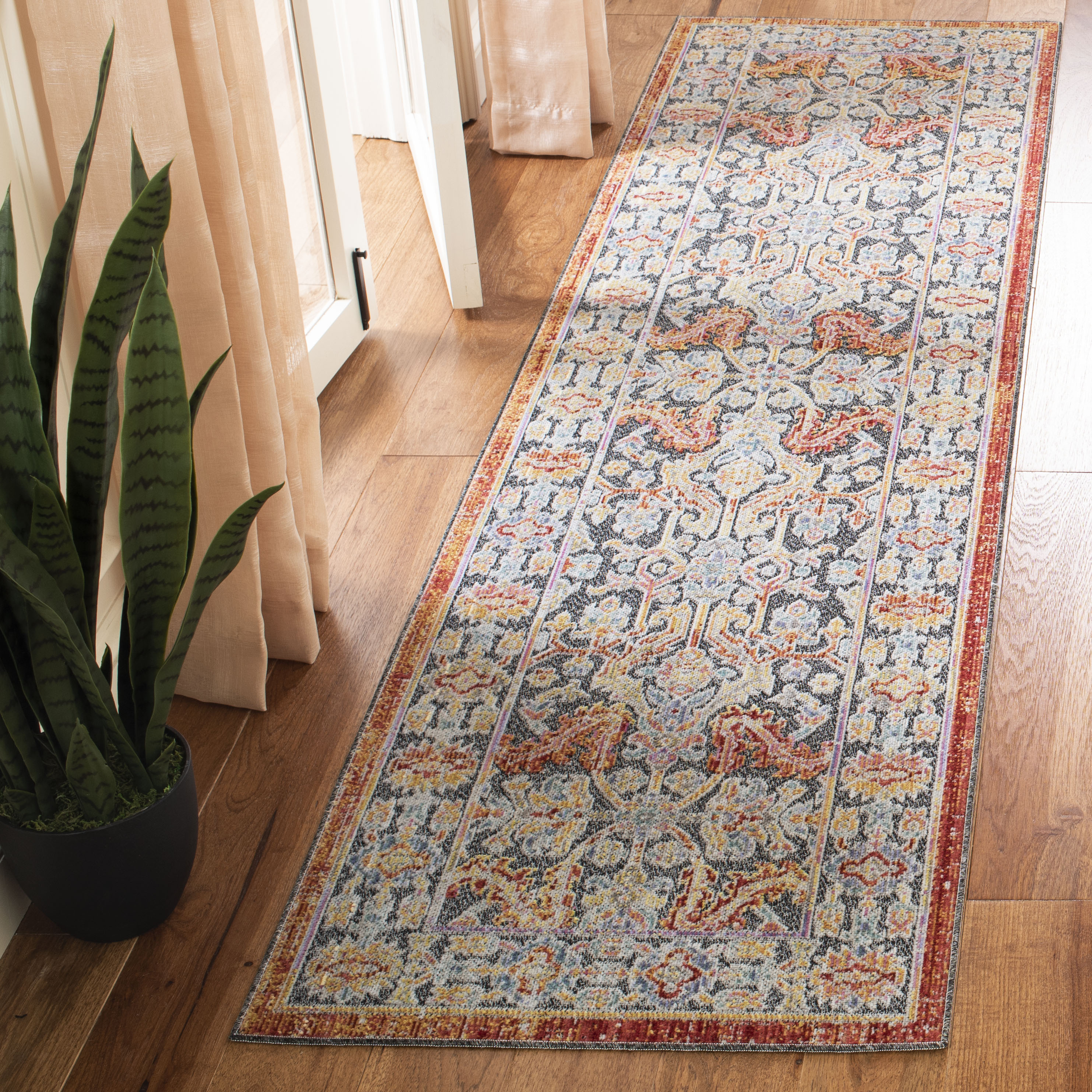 Safavieh Provance Darwin Floral Bordered Area Rug or Runner - Walmart.com