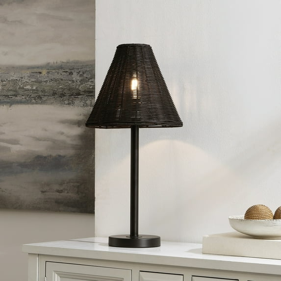 Safavieh Ricki 12" Contemporary Metal Table Lamp, Black - Walmart.com