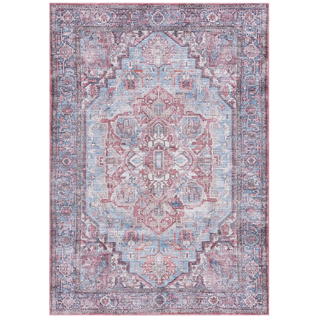 SAFAVIEH Serapi Collection SEP515B Beige / Pink Rug - Walmart.com