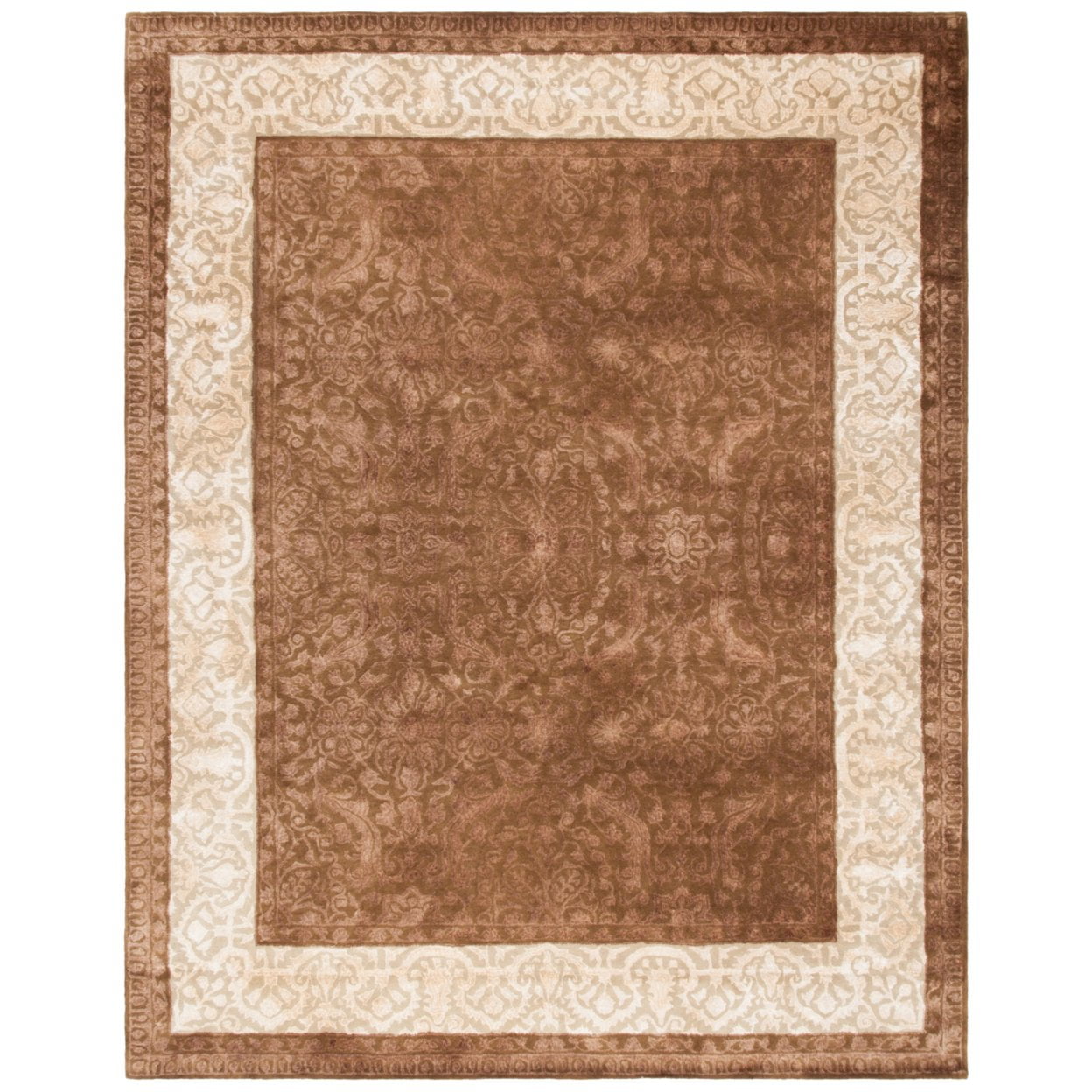 Safavieh SKR211A Silk Road Chocolate / Light Gold - Walmart.com