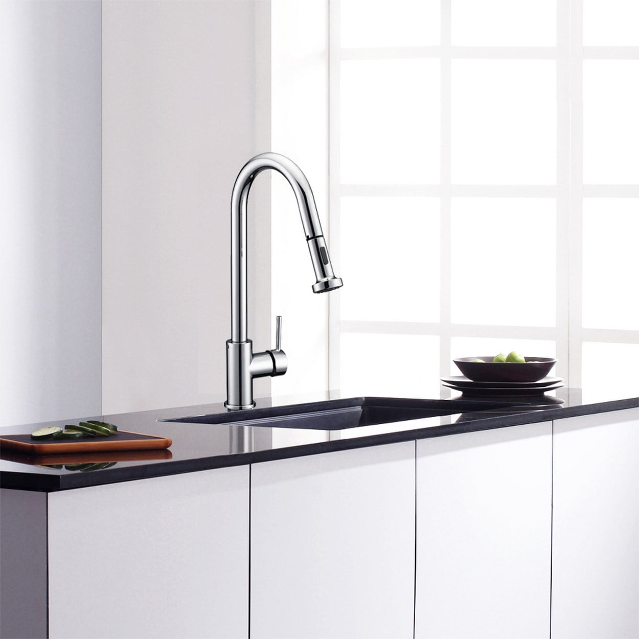 Safavieh Solea Enchant Kitchen Faucet in Chrome - Walmart.com