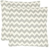 Safavieh Striped Tealea Pillow, Set of 2 - Walmart.com