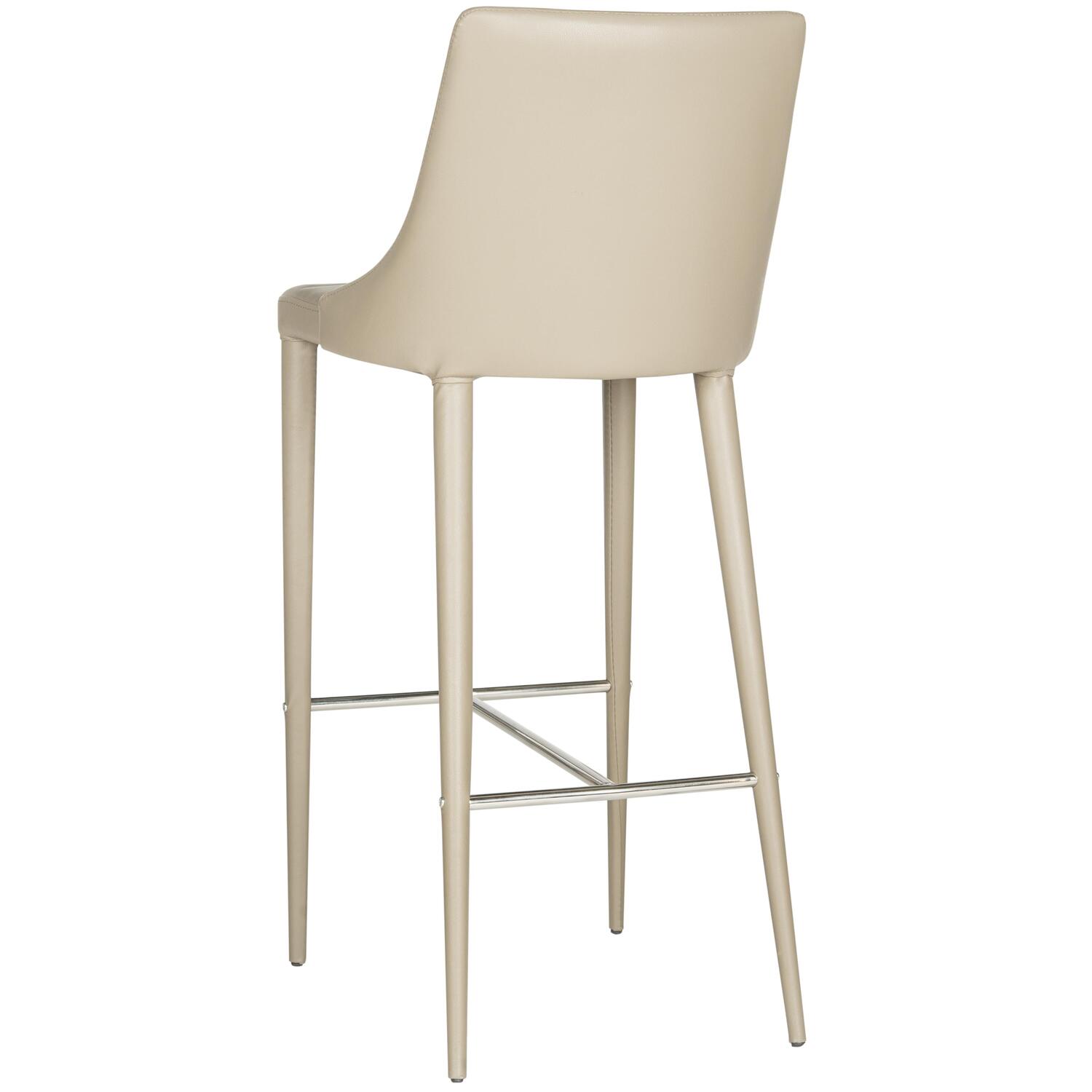 Safavieh Summerset Bar Stool-Finish:Taupe - Walmart Business Supplies