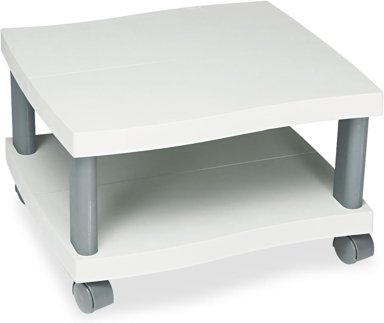 Safco 1861GR Design Printer Stand Two-Shelf 20w x 17-1/2d x 11-1/2h ...
