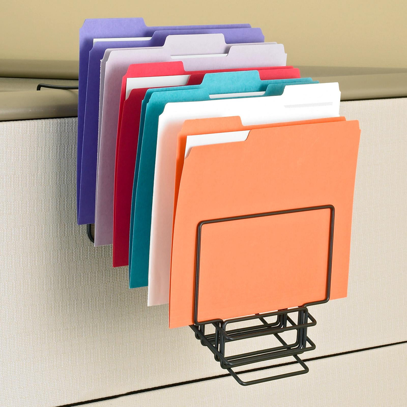 Safco 4156CH Panelmate Waterfall Sorter Organizer 9 x 15 Charcoal Gray ...