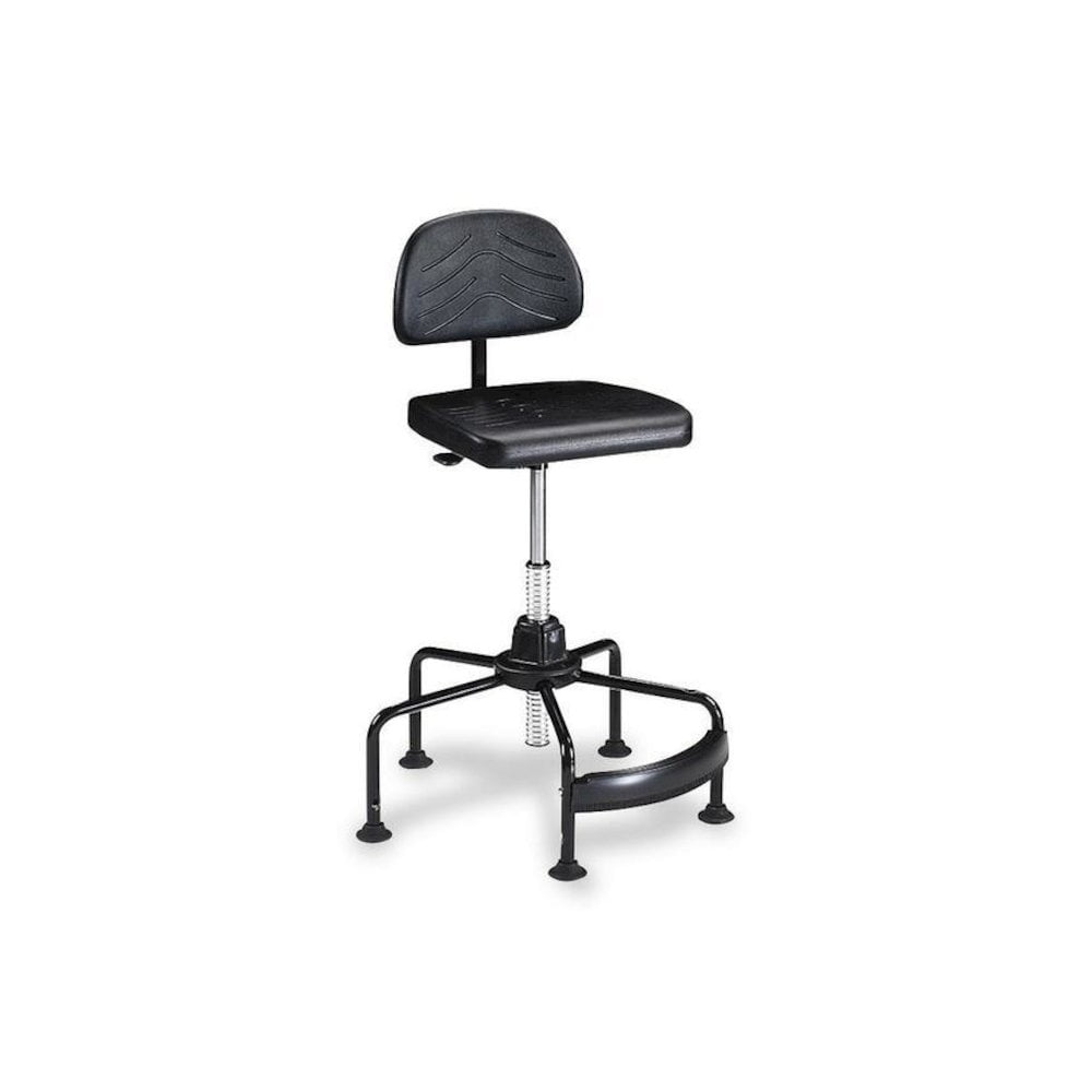 Safco Task Master Economy Industrial Drafting Chair in Black - Walmart.com