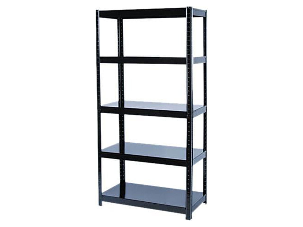 Safco Metal Work Shelf, Boltless Steel Shelving, 5 Adjustable Shelves ...