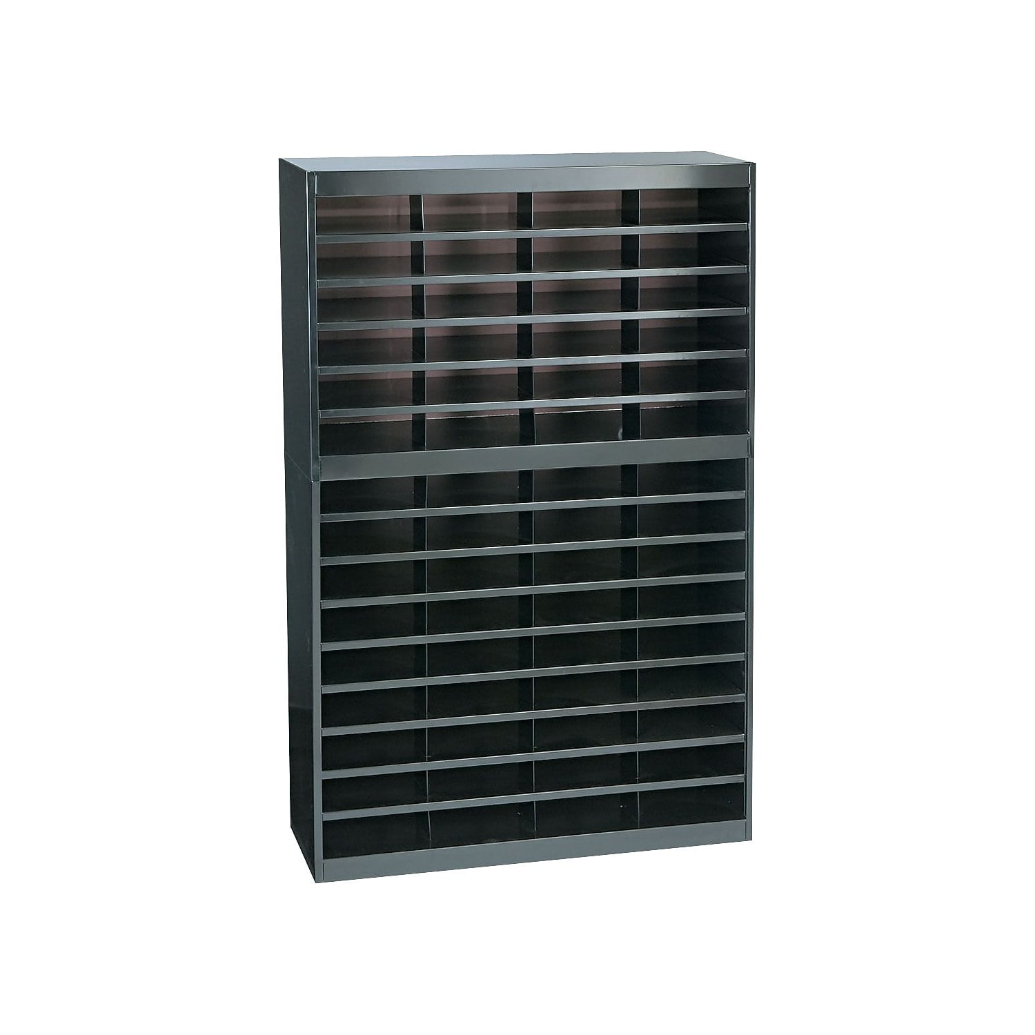 Safco 60 Compartment EZ STOR Literature Organizer Black 9231BLR ...