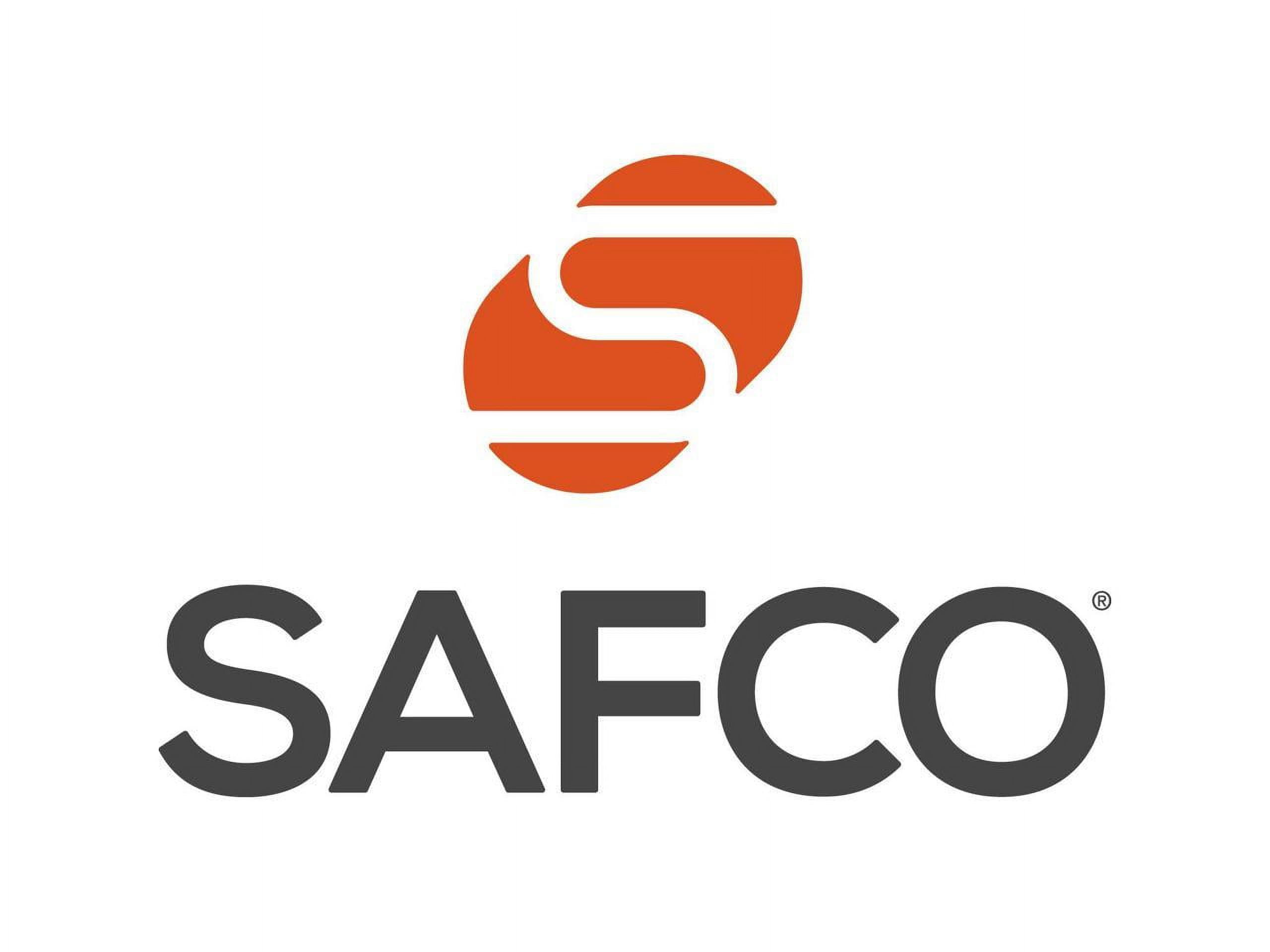 Safco - 9961BL - Indoor Waste Receptacle, Triangle with Open Top Dome ...