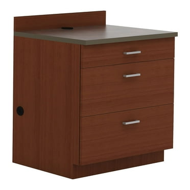 Bestar Edge 2 Drawer Storage Cabinet - Walmart.com
